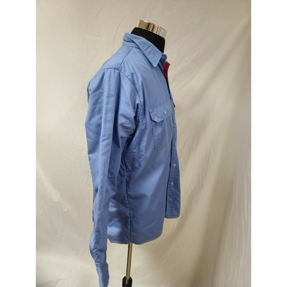 WearGuard | Shirts | Vtg Wearguard Xl Light Purple Lined Shirt Jacket ...